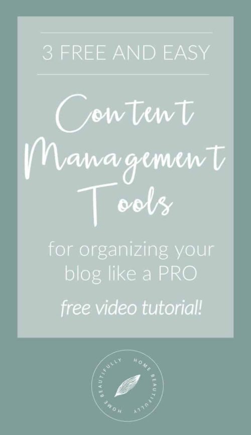 3 Free Content Management Tools for Organizing like a Pro (with Video!)