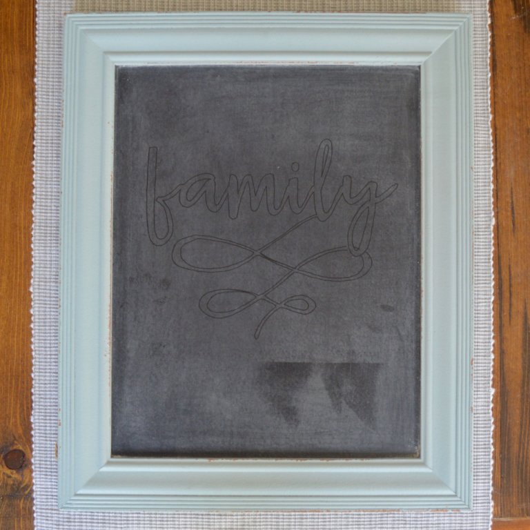 5 Amazingly Easy Steps to Make a Beautiful Chalkboard Sign!