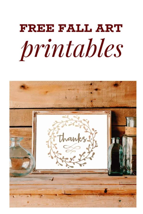 Free Printables for Fall | Grab These Pretty Downloadable Art Prints