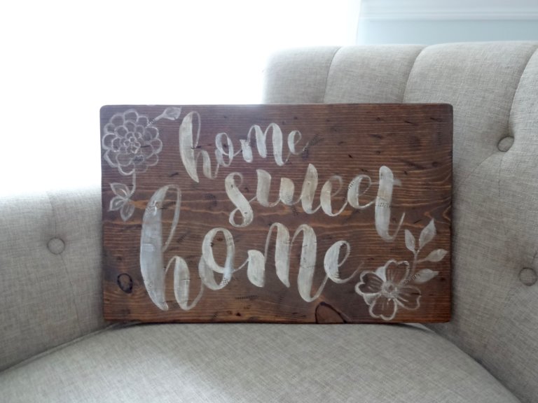 How to Create a Beautiful Rustic Sign in 6 Easy Lessons