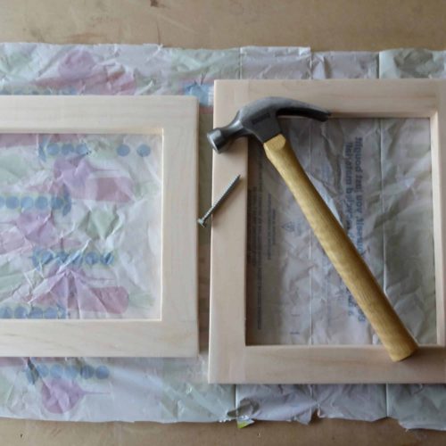 How to Make Rustic Farmhouse Picture Frames for Printables