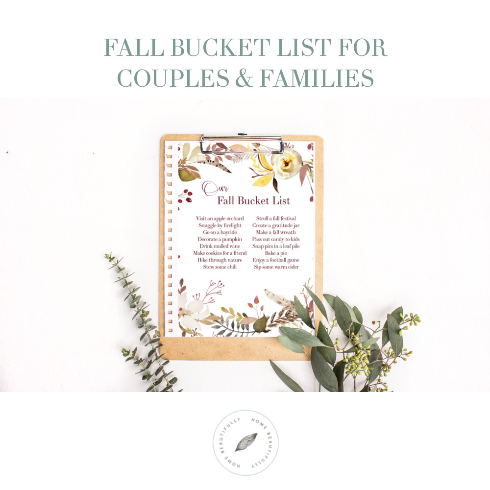 Fall Bucket List For Fun Autumn Activities