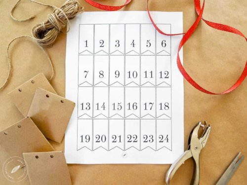 How to Create a Easy, Fun DIY Advent Calendar