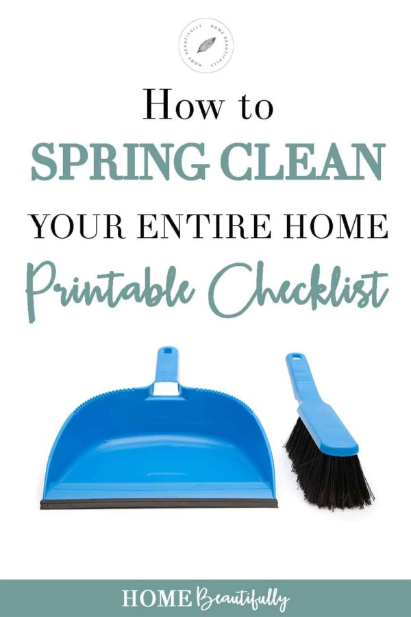 How to Spring Clean Your Home in ONE Week | Home Beautifully