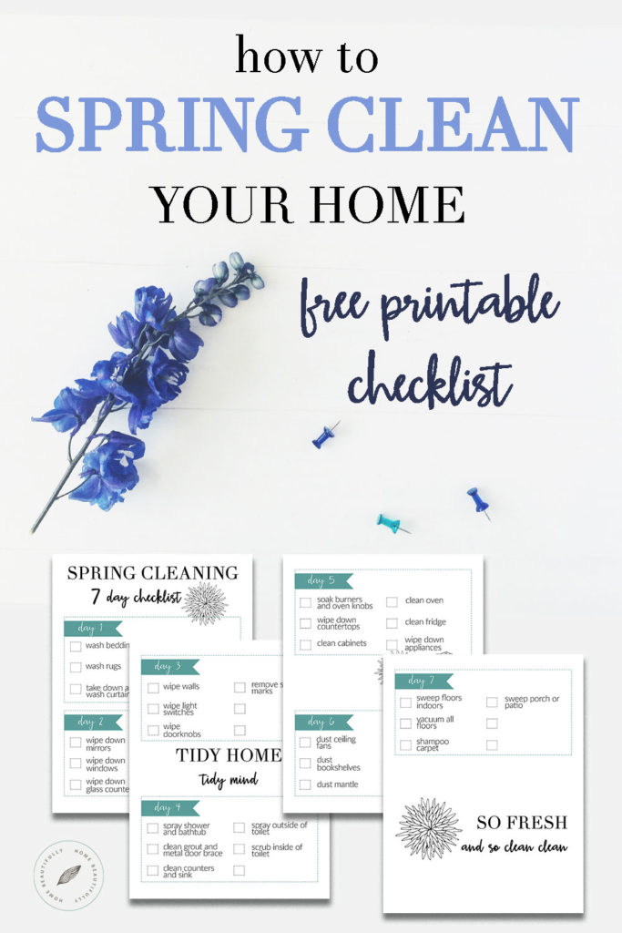 How to Spring Clean Your Home in ONE Week | Home Beautifully
