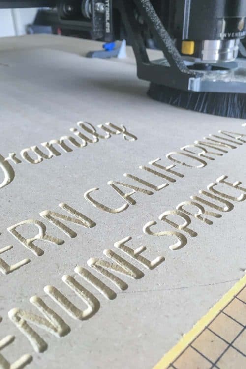 How to Carve a Christmas Sign with an Inventables XCarve!