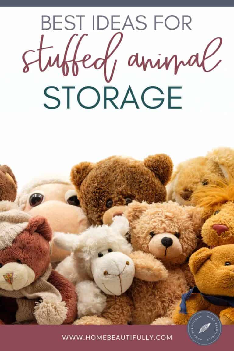 The BEST Stuffed Animal Storage Ideas to Tame Clutter!