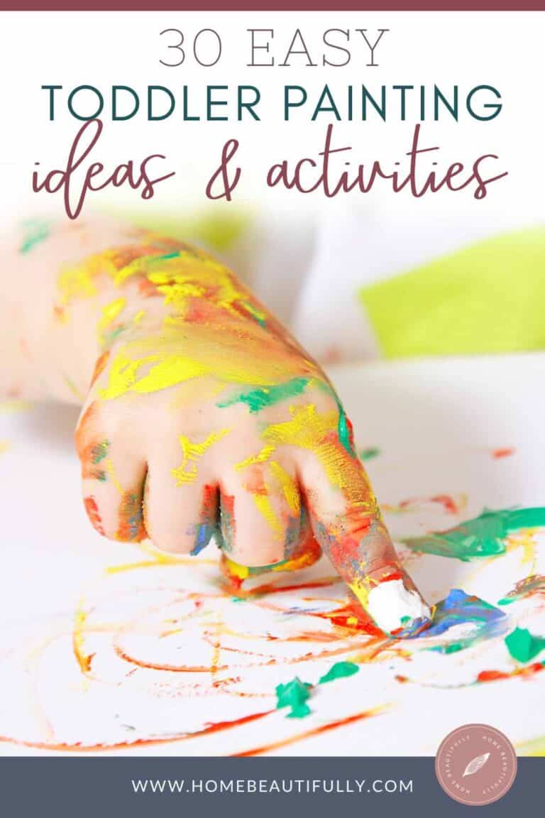 30 Easy Toddler Painting Ideas and Activities